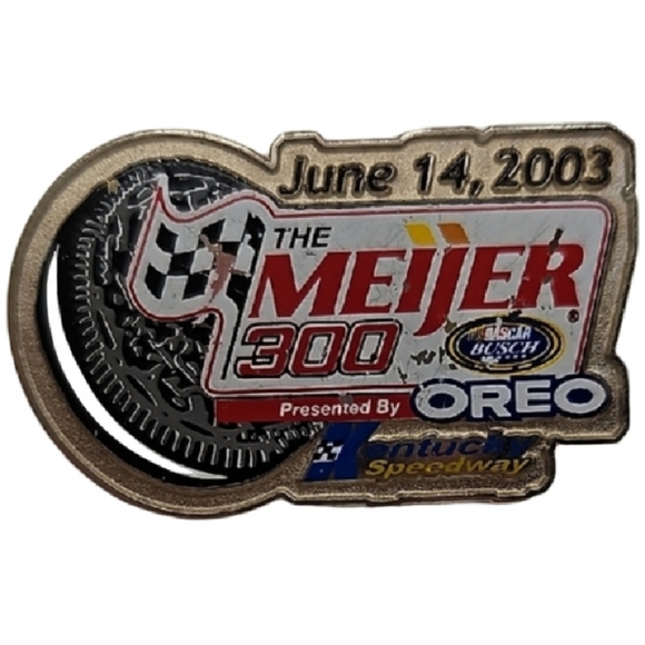unmarked | Jewelry | Vintage Nascar Meijer 30 Ky Speedway Oreo ...